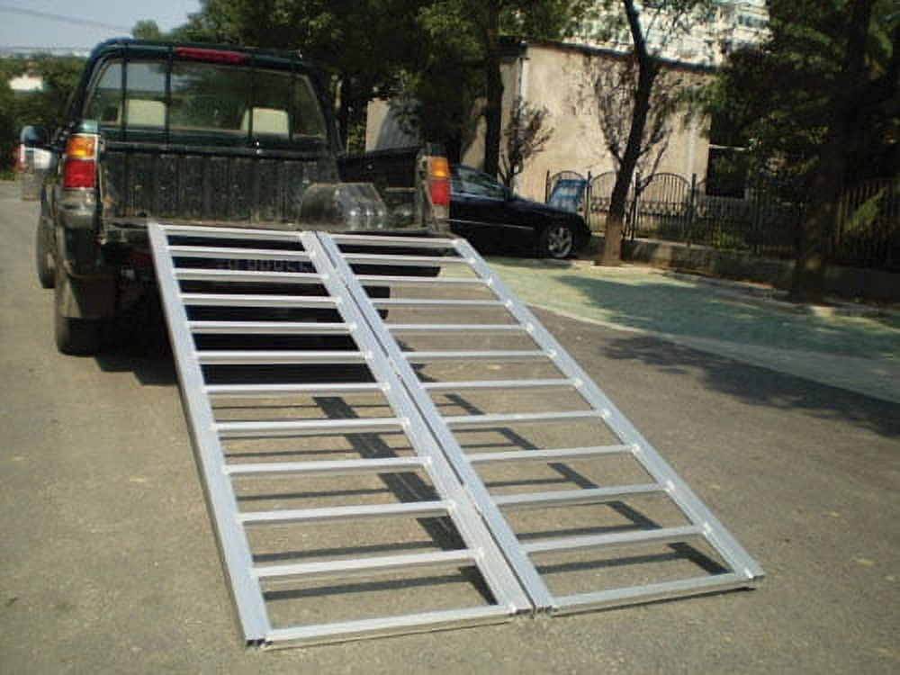 Ramps AR16 6'x48' BI-Fold Aluminum Ramp 1200 lb - Walmart.com