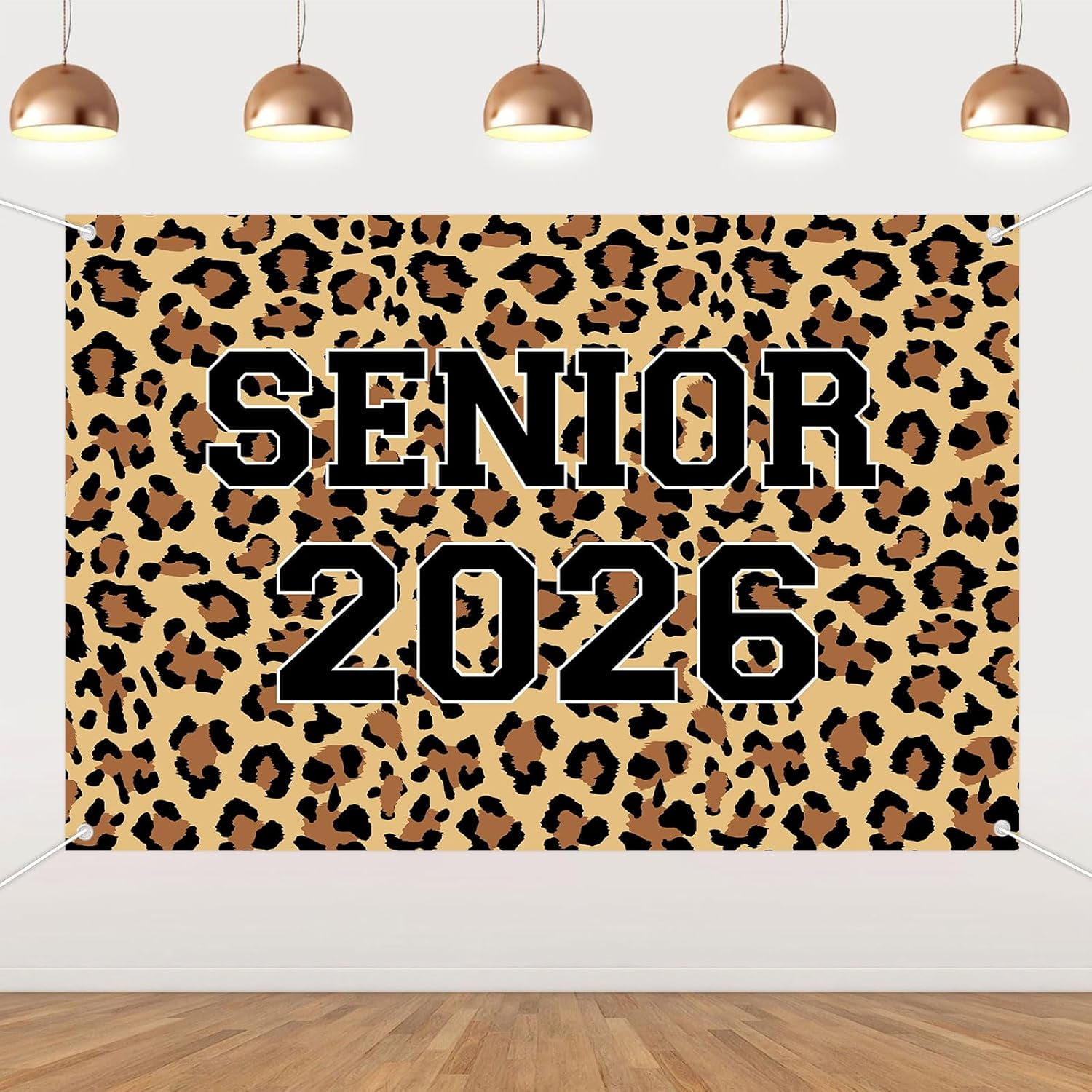 6x4Ft Cheetah Senior 2026 Backdrop Leopard Class of 2026 Senior ...