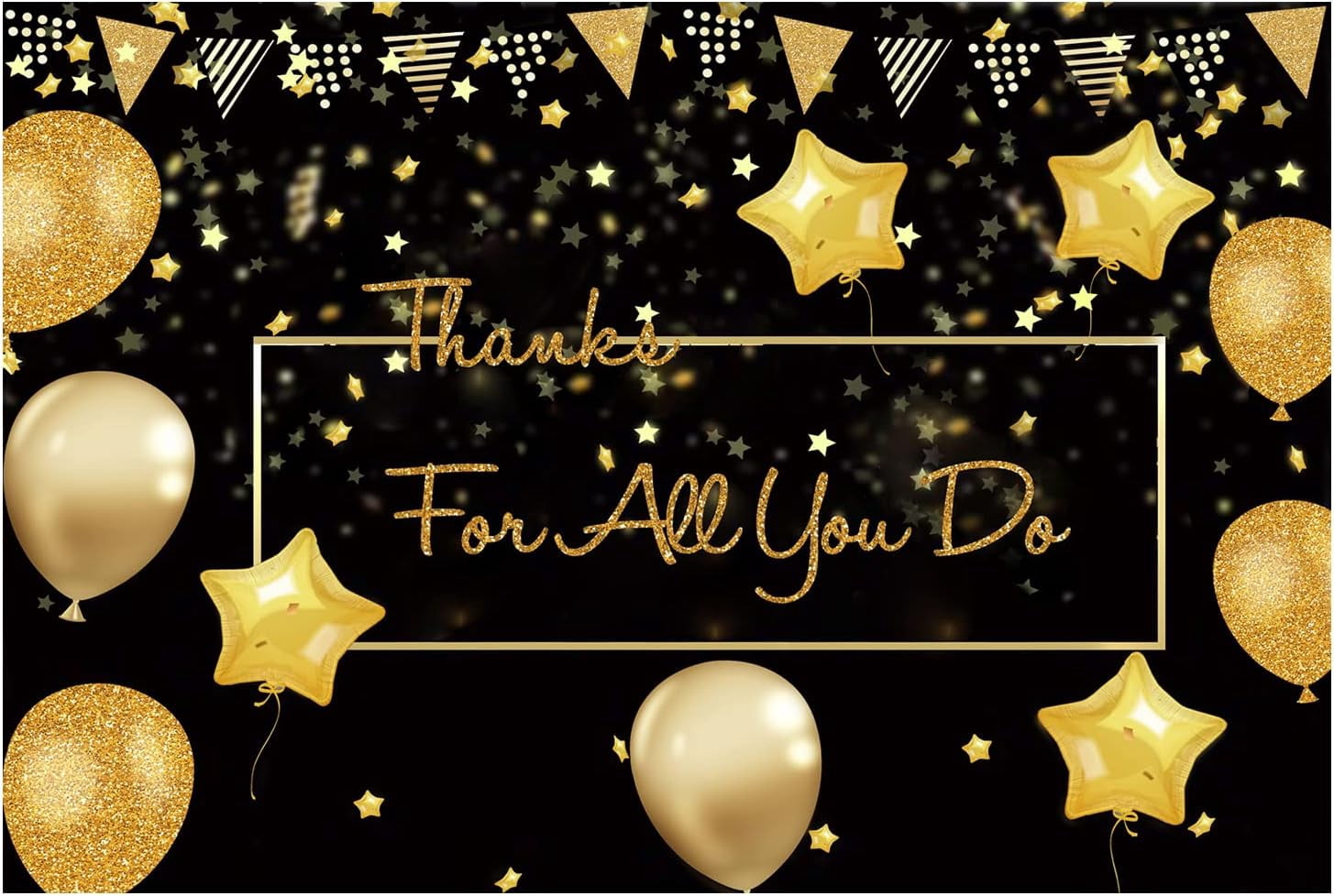 6x4Ft Thanks for All You Do Photography Backdrop Employee Appreciation ...