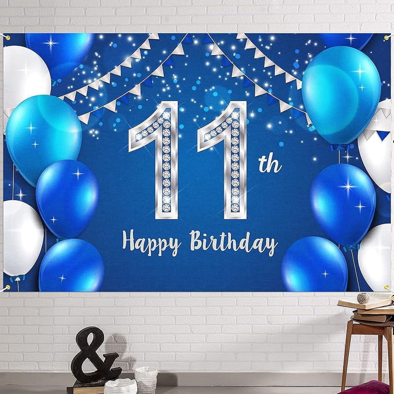 6x4ft Happy 25th Birthday Banner Backdrop - 25 Years Old Birthday ...