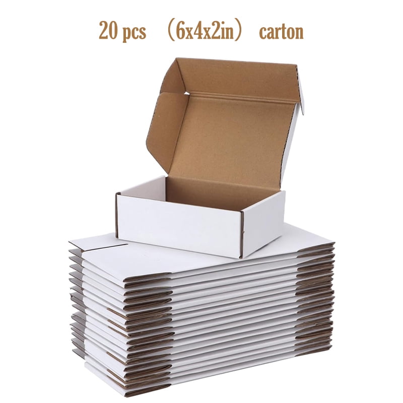 6x4x2 Corrugated Mailing Cardboard Box for Small Business Flat Cheap ...
