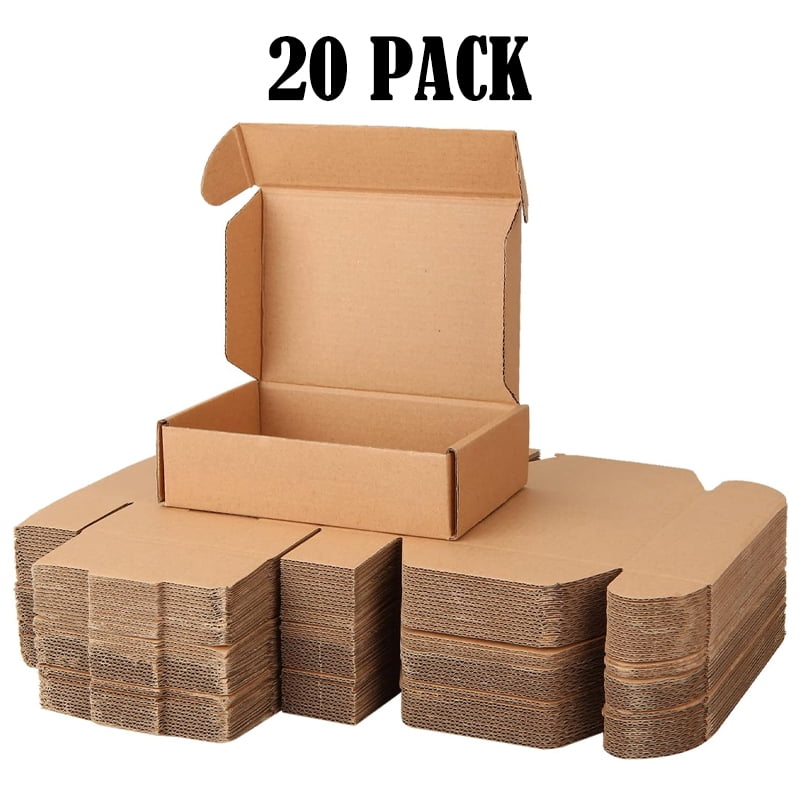 6x4x2 Corrugated Mailing Cardboard Box for Small Business Flat Cheap ...