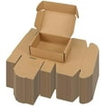 6x4x2 Inch Shipping Boxes 75 Pack Brown, Tab Lock Tuck Top Mailer Boxes ...