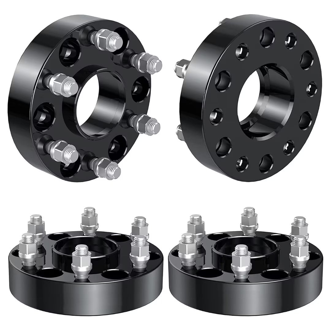 6x5.5 Wheel Spacers, 1.5inch Wheel Spacer with M14x1.5 Studs & 108mm ...
