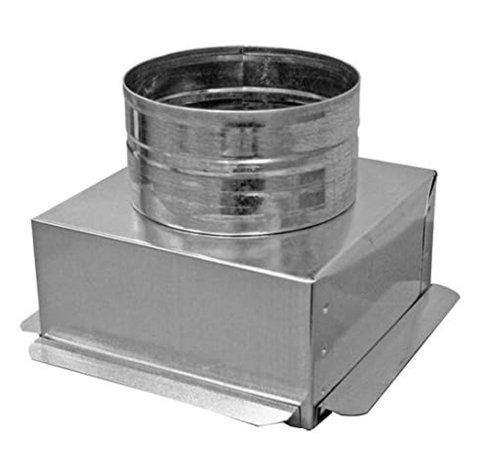 6x6 Ceiling Box with 6" Round Collar - HVAC Register Vent & Diffuser ...