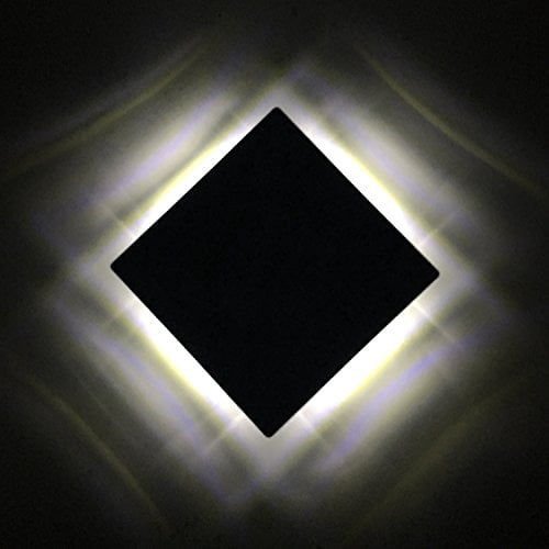 6x6 Copper Post Light Solar Powered LED Bright SMD 28 Lumens, 6-inch ...
