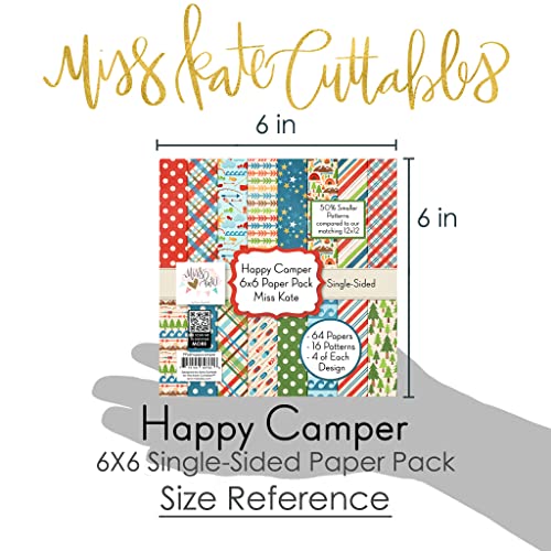 6x6 Pattern Paper Pack – Happy Camper - for 7 Scrapbook Premium ...