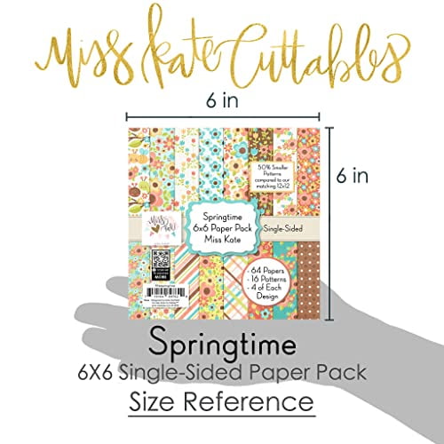 6x6 Pattern Paper Pack – Springtime - for Summer Scrapbook Premium ...