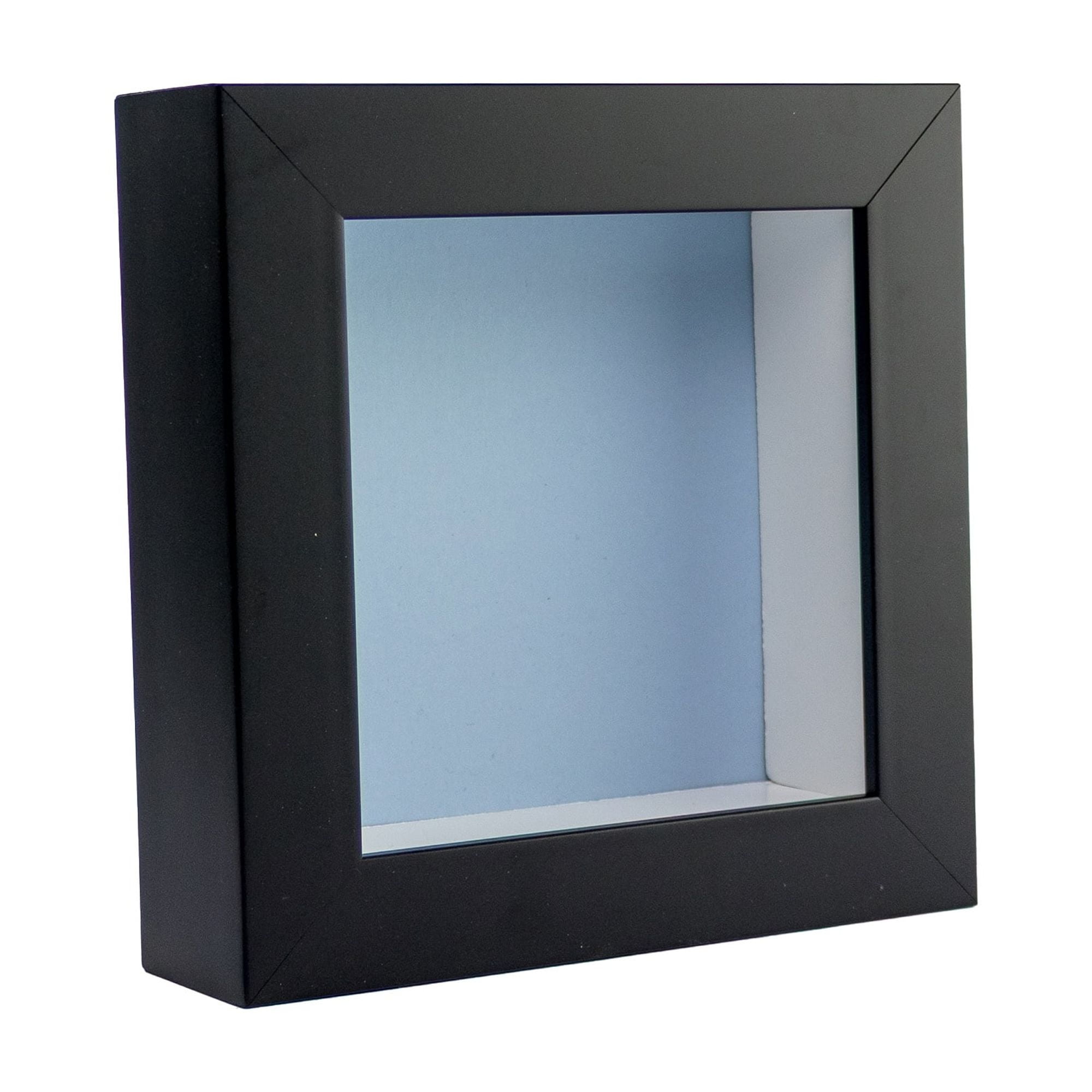 6x6 Shadow Box Frame In Black With A 1 3/4" Usable Depth Includes Baby ...