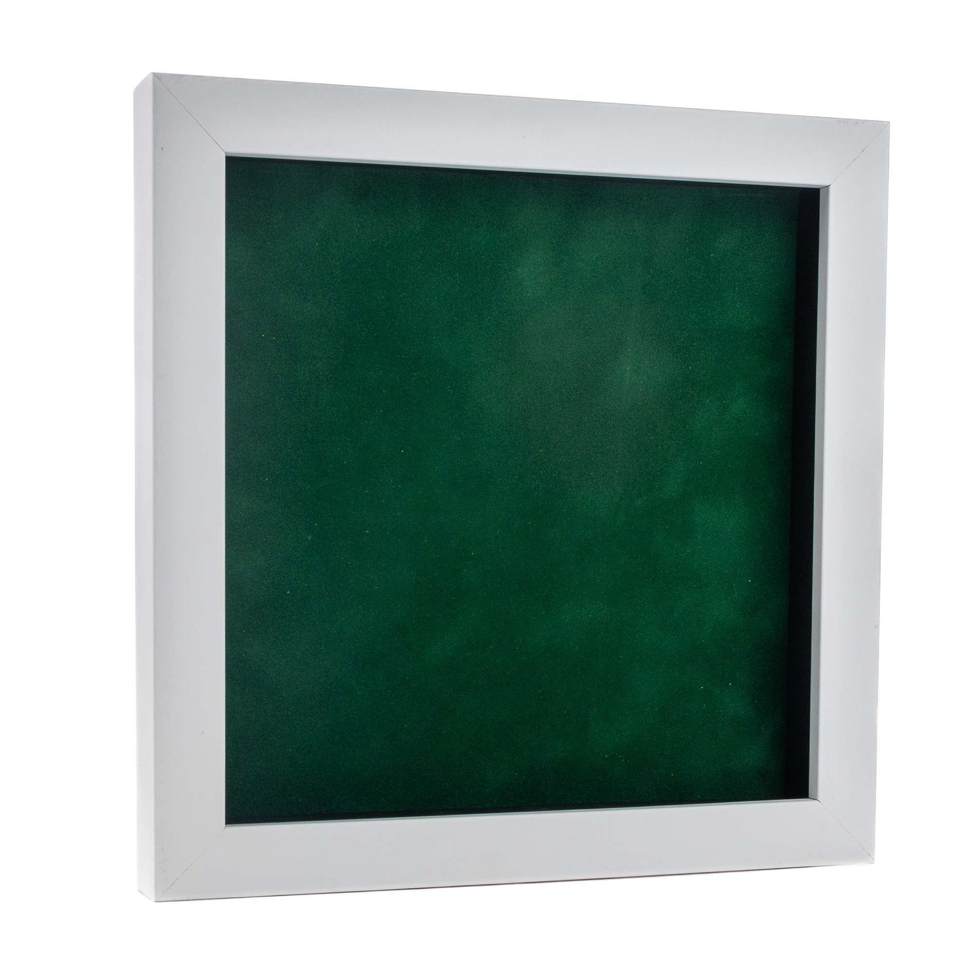 6x6 Shadow Box Frame White Wood | With a 3/4" Usable Display Depth ...