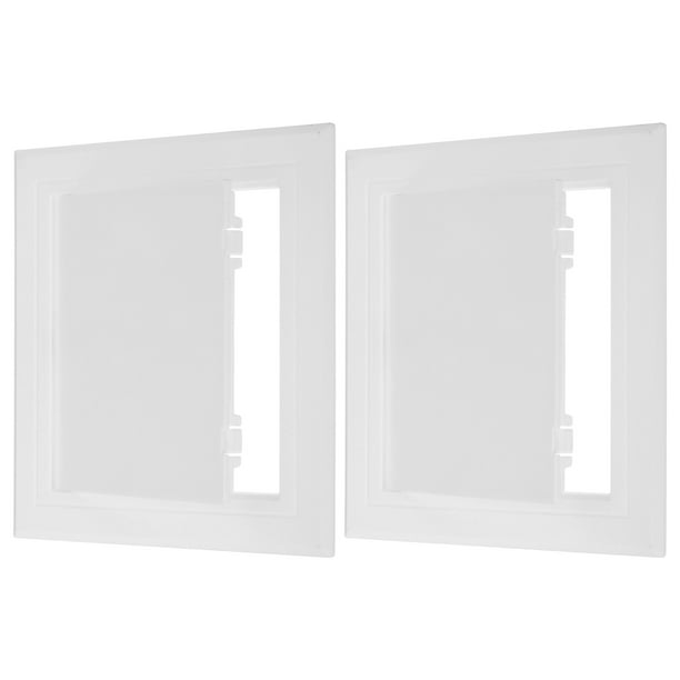6x6 inch(145x145mm) Removable Hinged Access Panel, 2 Pcs ABS Plumbing ...