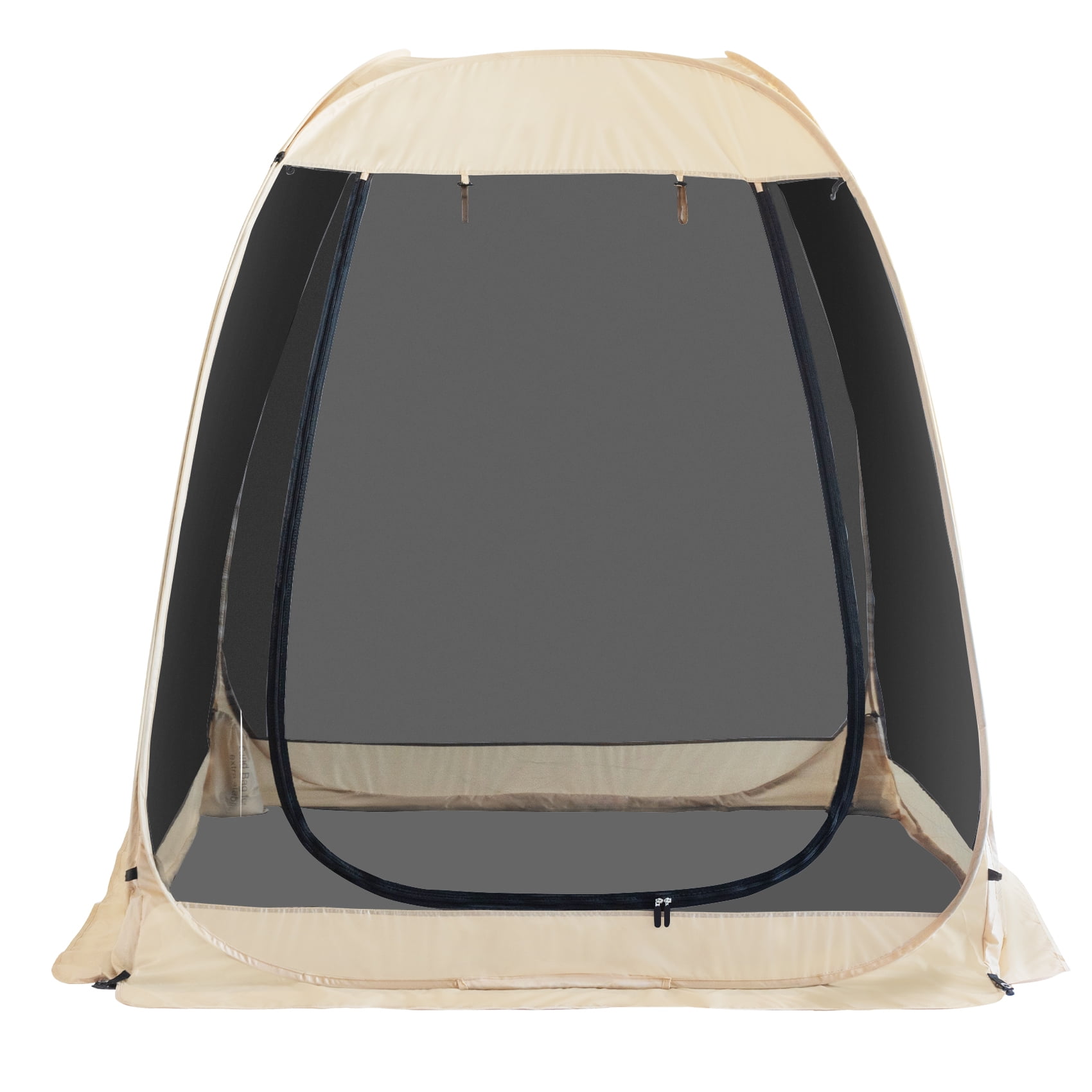 6x6Ft Pop-Up Canopy Screen House Tent - Outdoor Screen Room with 6 Mesh ...