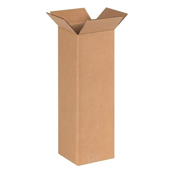 6x6x18 Tall Corrugated Boxes, Tall, 6L x 6W x 18H, Pack of 25 ...