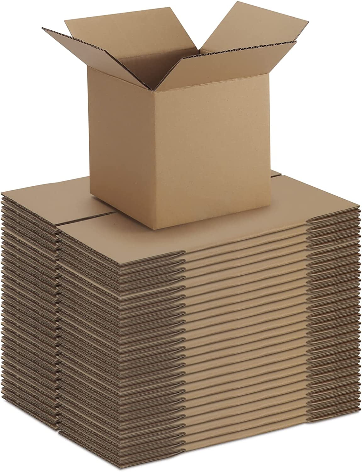 6x6x6 Shipping Boxes Set of 25, Cardboard Corrugated Mailing Box for ...