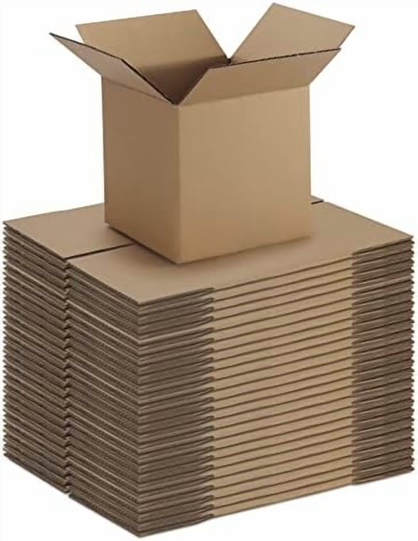 6x6x6 Shipping Boxes Set of 25, Cardboard Corrugated Mailing Box for ...