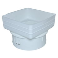 GutterGate 3 in. H X 3 in. W X 4 in. L Black Plastic Rectangular ...