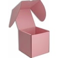 6x6x6 inches Small Shipping Boxes Set of 20 - Pink Mailer Corrugated ...