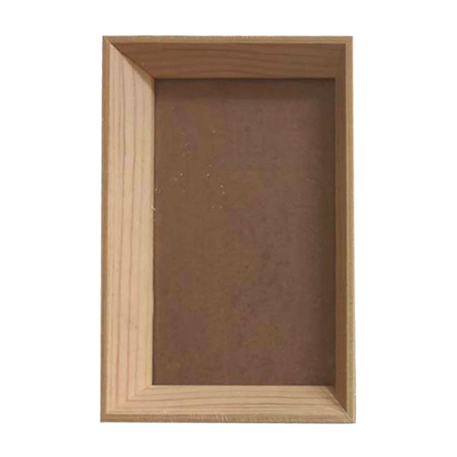 6x7.9 Wood Picture Frame Set of 1, Rustic Wall or Tabletop Photo Frame ...