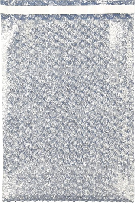 6x8.5" Clear Self-Sealing Bubble Out Bag Pouches -650 Pack- Bubble ...