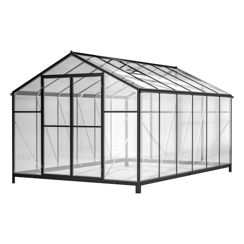 6x8 FT Heavy Duty Polycarbonate Greenhouse Outdoor - Aluminum Frame ...