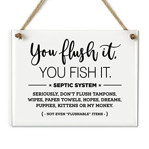 Bathroom Signage For Tampons