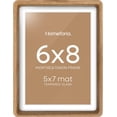 6x8 Light Wood Frame, Mortise & Tenon Natural Oak 6 x 8 Picture Frames ...