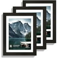 6x8 Picture Frame with Real Glass - Display Pictures 5x7 with Mat or 6 ...