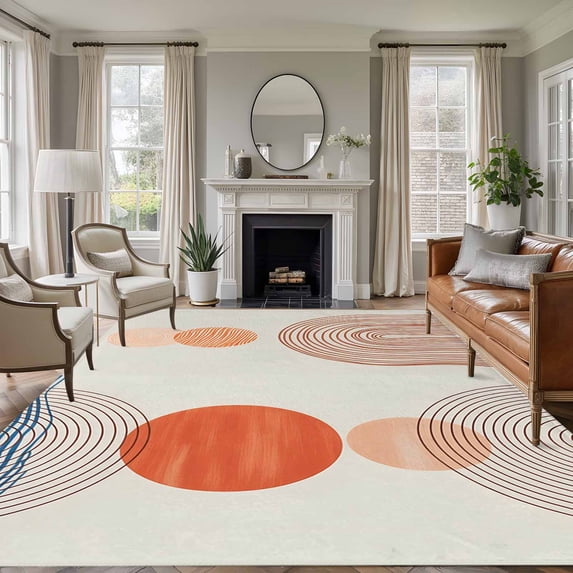 6x9 Area Rugs for Living Room, Bohemia Non Slip Area Rugs for Kitchen ...