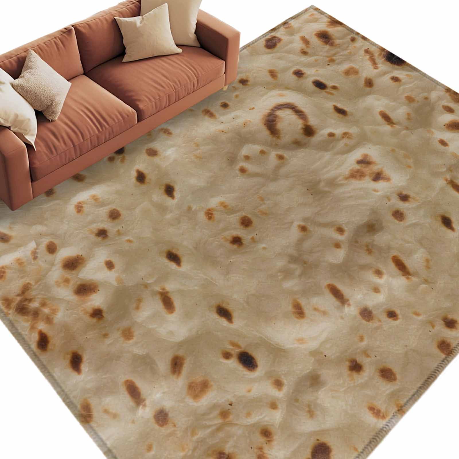 6x9 Area Rugs for Living Room, Bread Non Slip Area Rugs for Kitchen ...