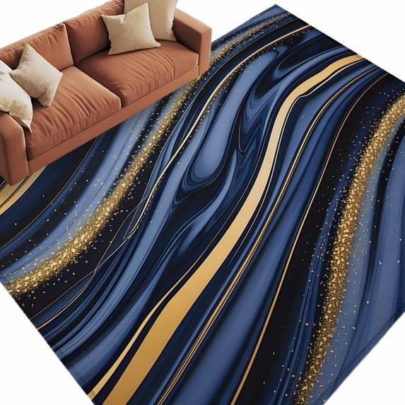 6x9 Area Rugs for Living Room, Marble Non Slip Area Rugs for Kitchen ...