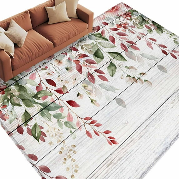 6x9 Area Rugs for Living Room, Pink Valentine's Day Non Slip Area Rugs ...