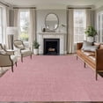 6x9 Dark Red Texture Large Area Rug for Living Room, Washable Non Slip ...