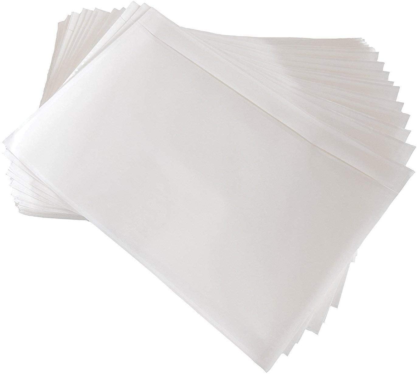 6x9 Inch Clear Adhesive Shipping Envelopes, Top Loading Packing List ...