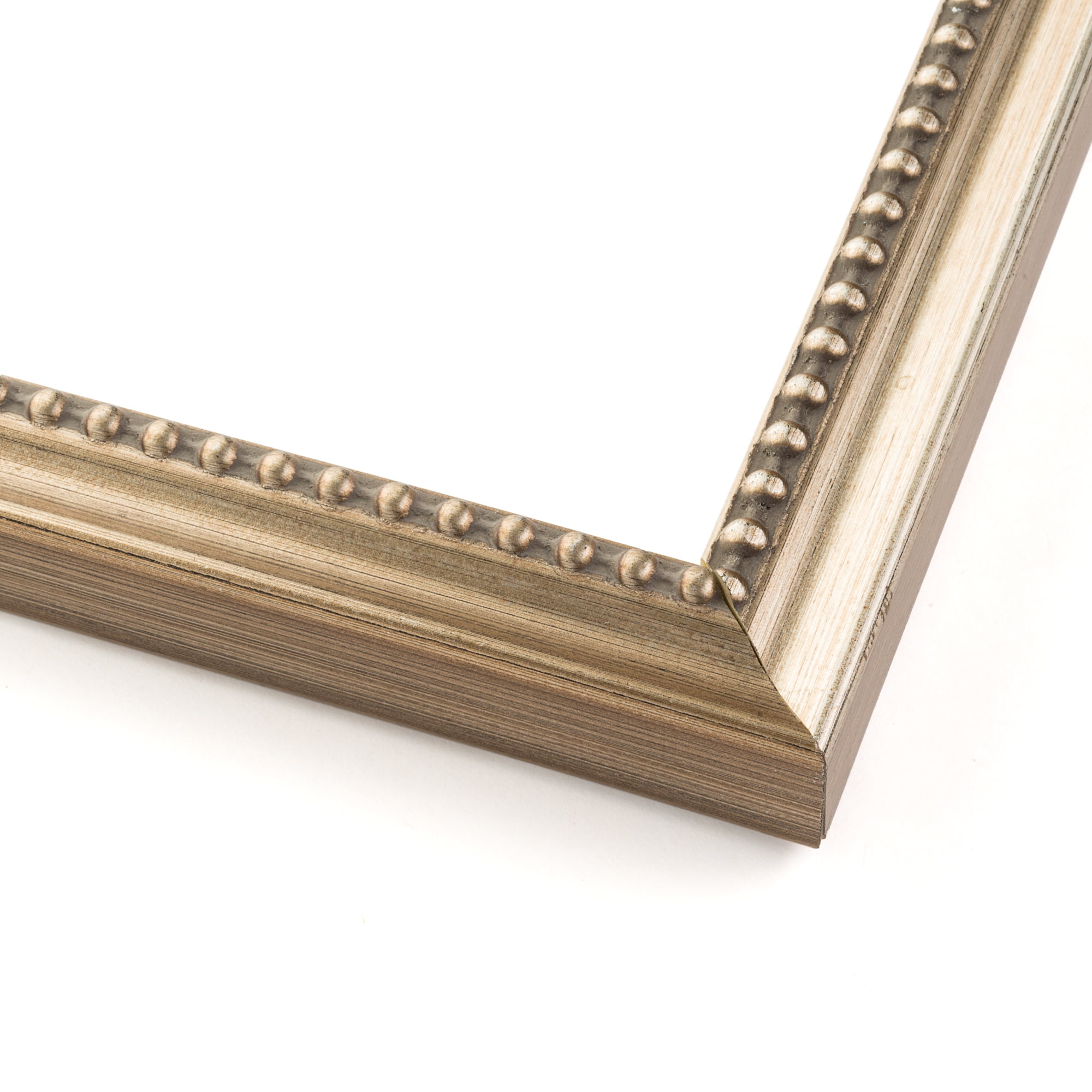 6x9 Minimalist Silver Picture Frame - UV Acrylic, Foam Board Backing ...