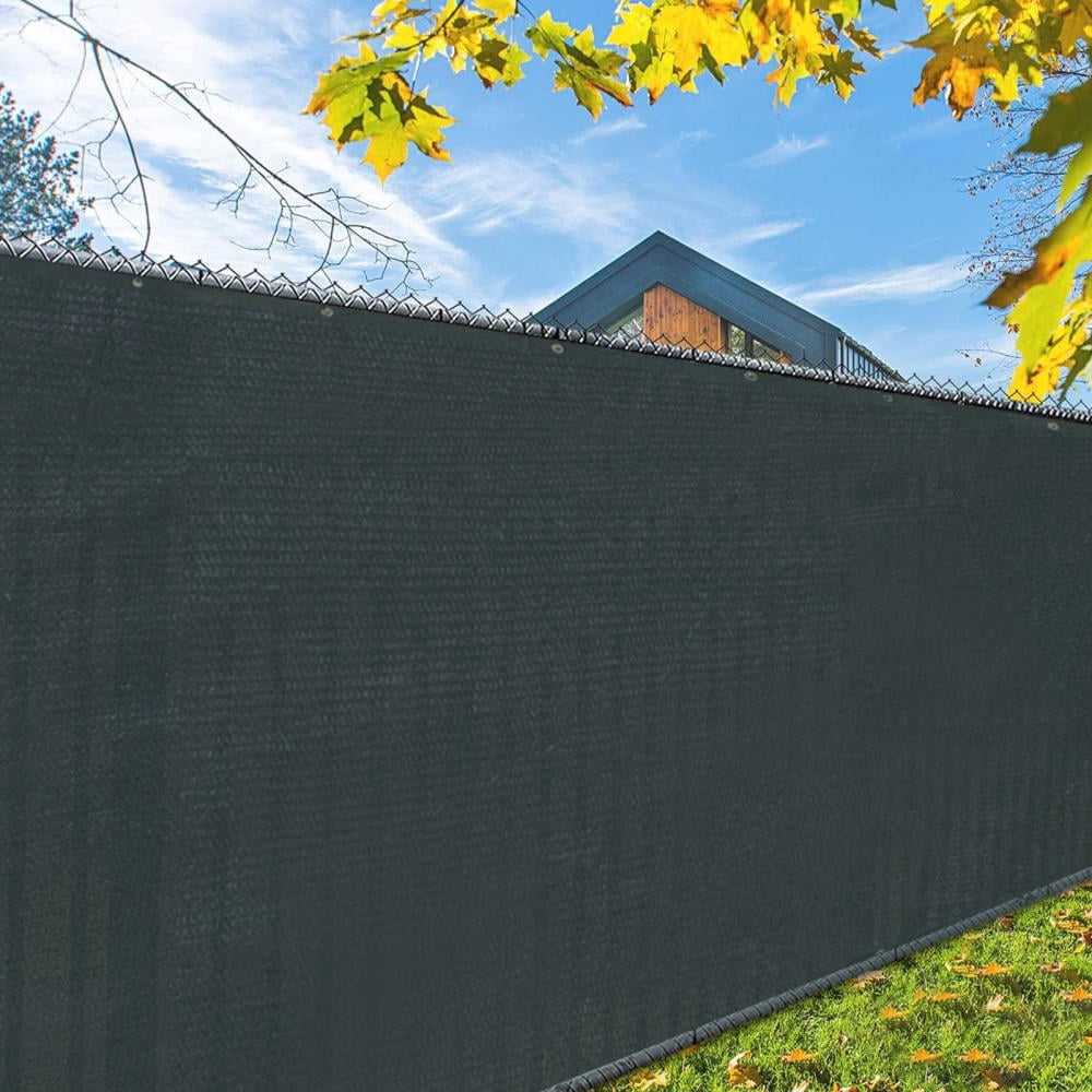 6x95ft Sunshade Privacy Screen – 120GSM Durable Mesh for Backyard ...