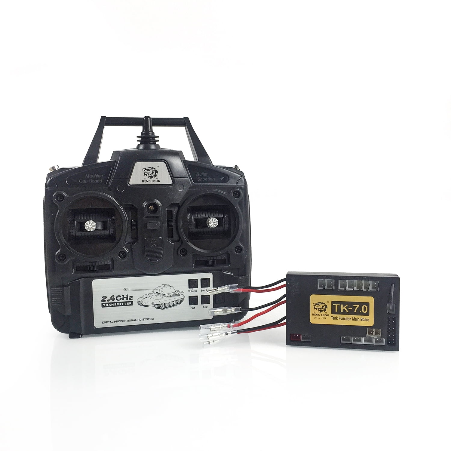 7.0 Generation Original Henglong Transmitter Radio Controller for 1/16 ...