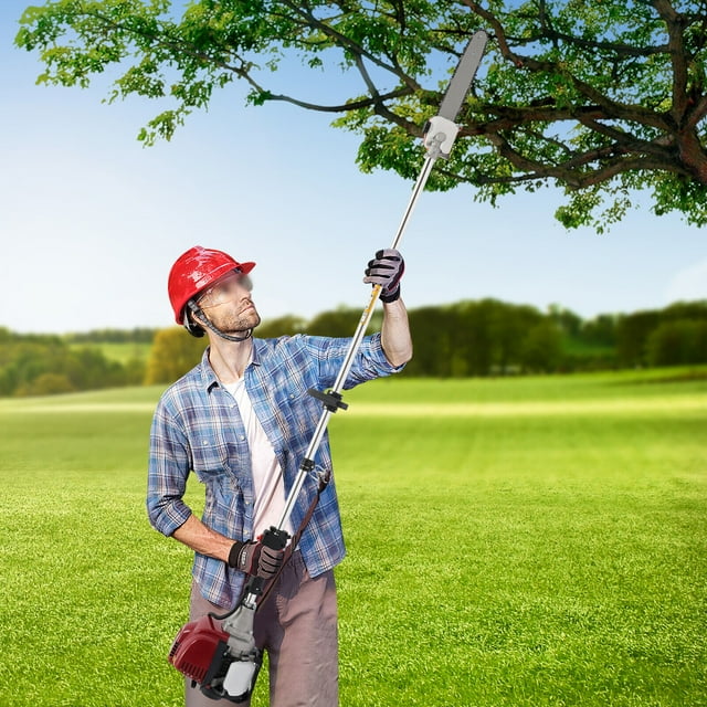 7.05ft 42CC 4-Cycle Gas High Branch Saw Cutter Tree Trimmer Chainsaw ...