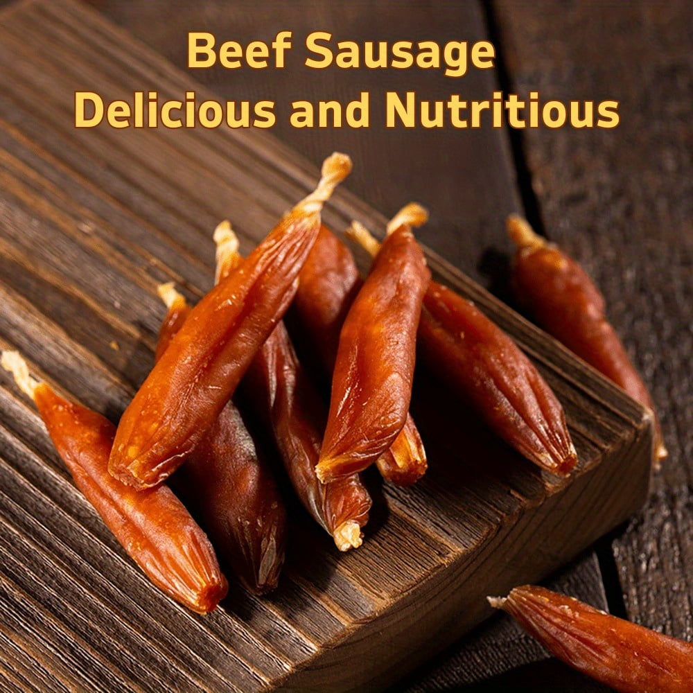 7.05oz/14.11oz(200g/400g) Beef Sausage, All Natural Ingredients ...