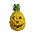 7.08 Inch LED Lighted Pineapple Jack O Lantern, Resin Pineapple Pumpkin ...