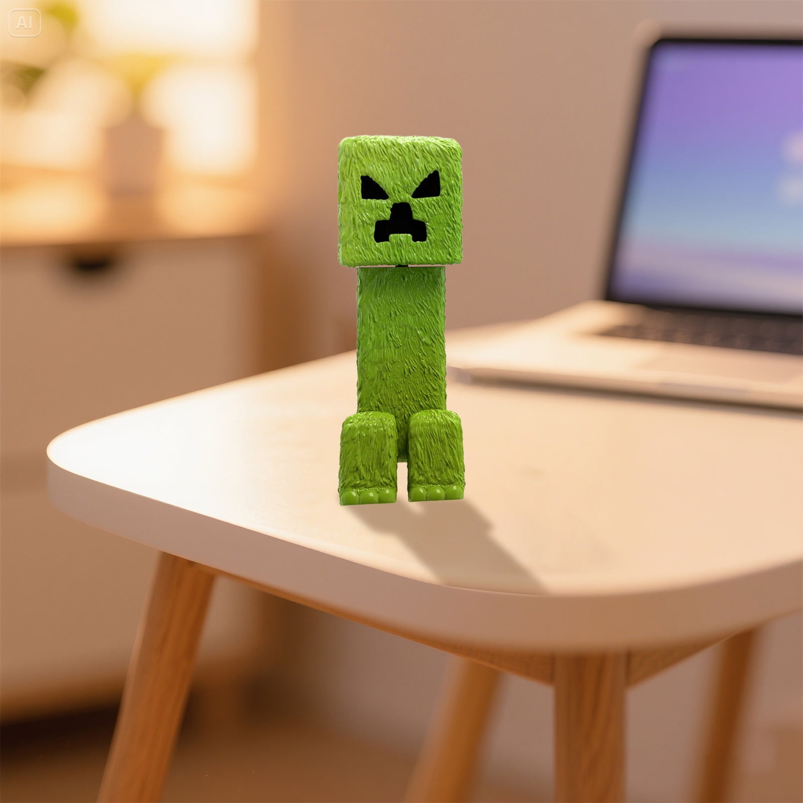 7.08" Minecraft Action Figure, 3.93" Creeper Character Collectible ...