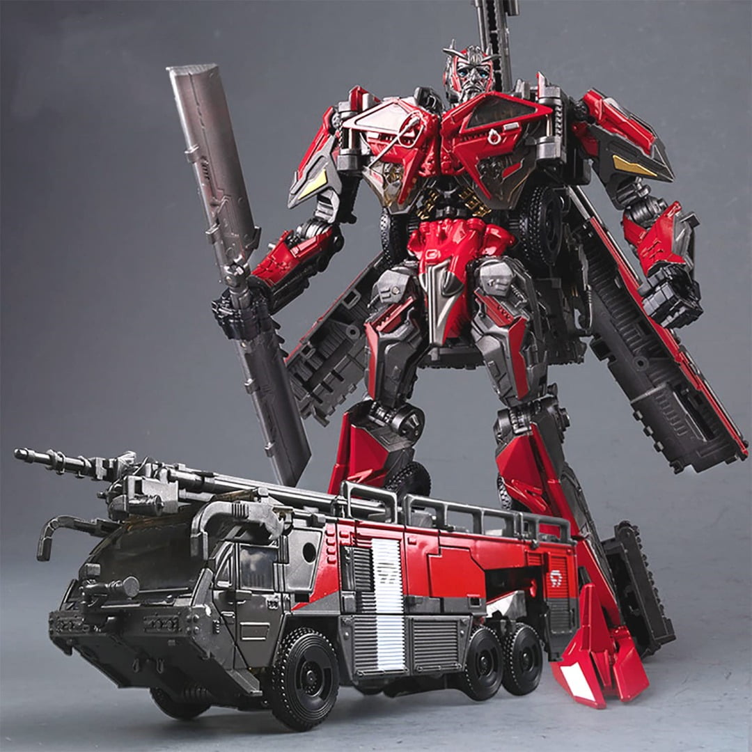 7.08" Sentinel Prime Action Figure - Transforming Robot to Truck Model ...