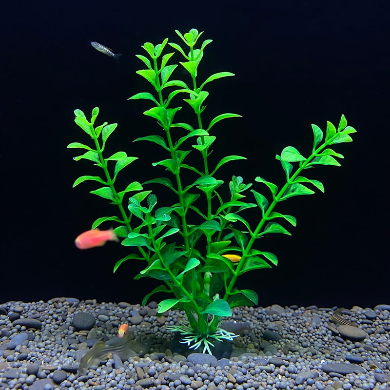 7.08 inch Fish Tank Simulation Plant Aquarium Artificial Decor Plants ...