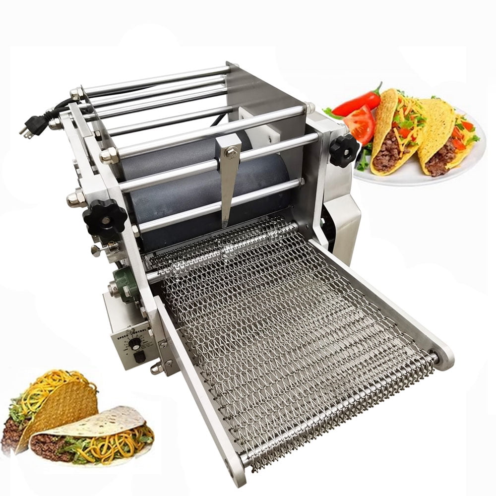 7.1'' Commercial Corn Tortilla Making Machine Electric Mexican Tortilla ...