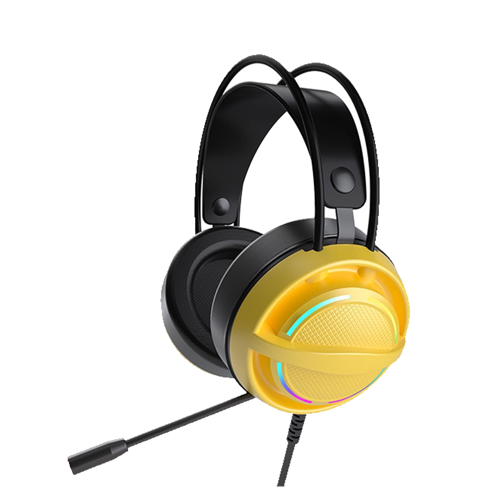7.1 Surround Sound Gaming Headset with Noise Cancelling Mic Cool ...