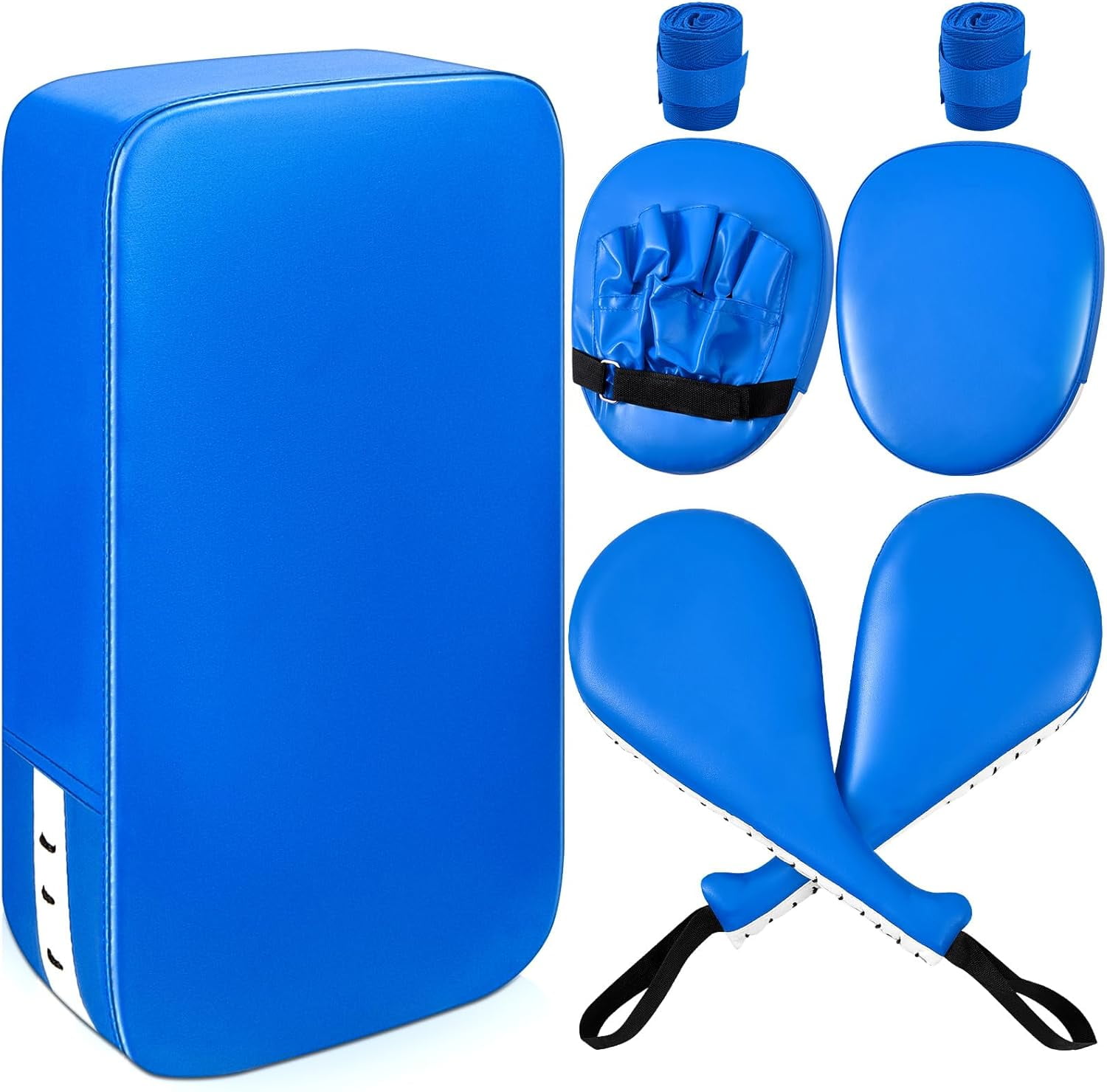 7 in 1 Taekwondo Kick Pad Boxing Training Equipment Punching Mitts ...