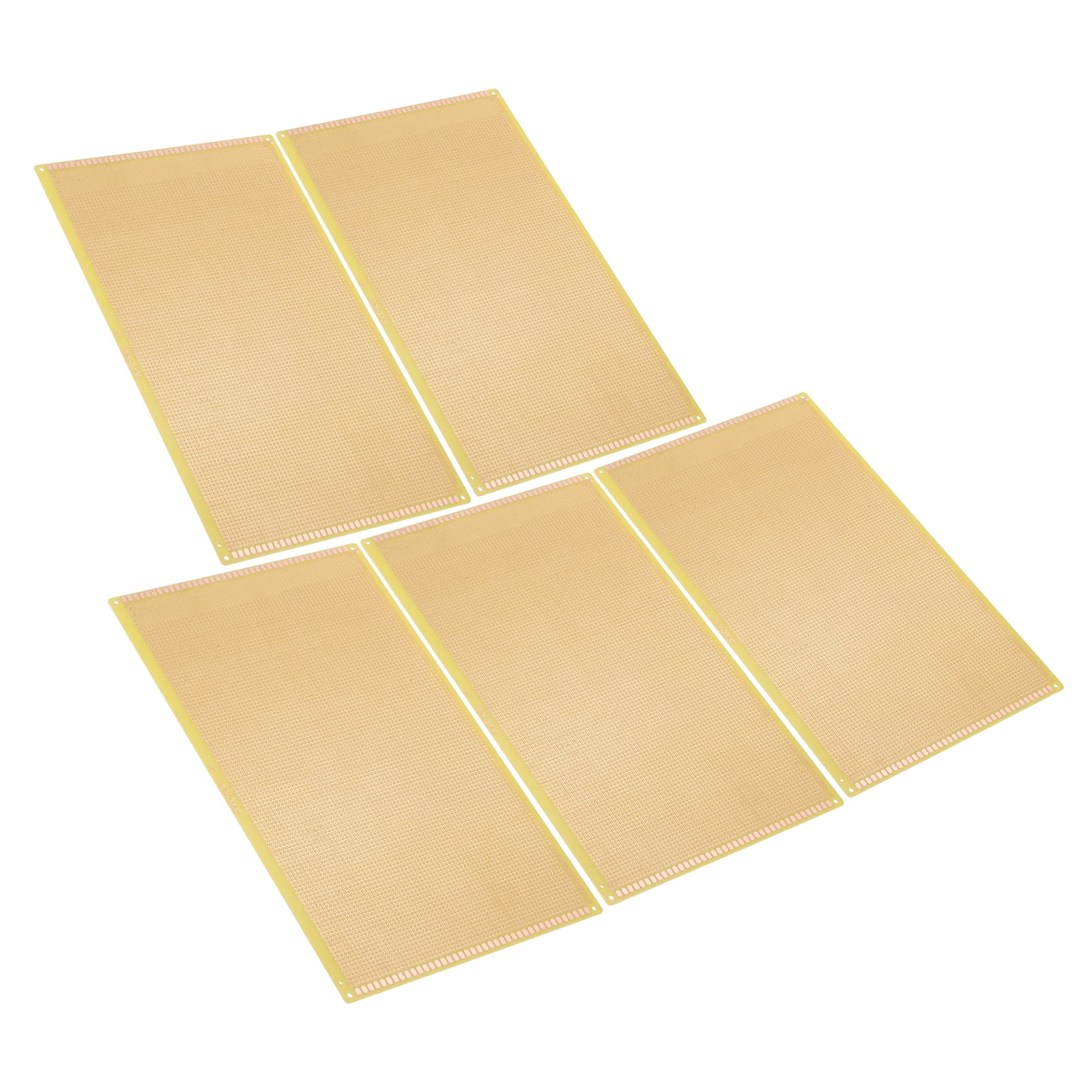 7.1" x 11.8" PCB Board Circuit, 5 Pcs Single Sided Prototype Solder ...