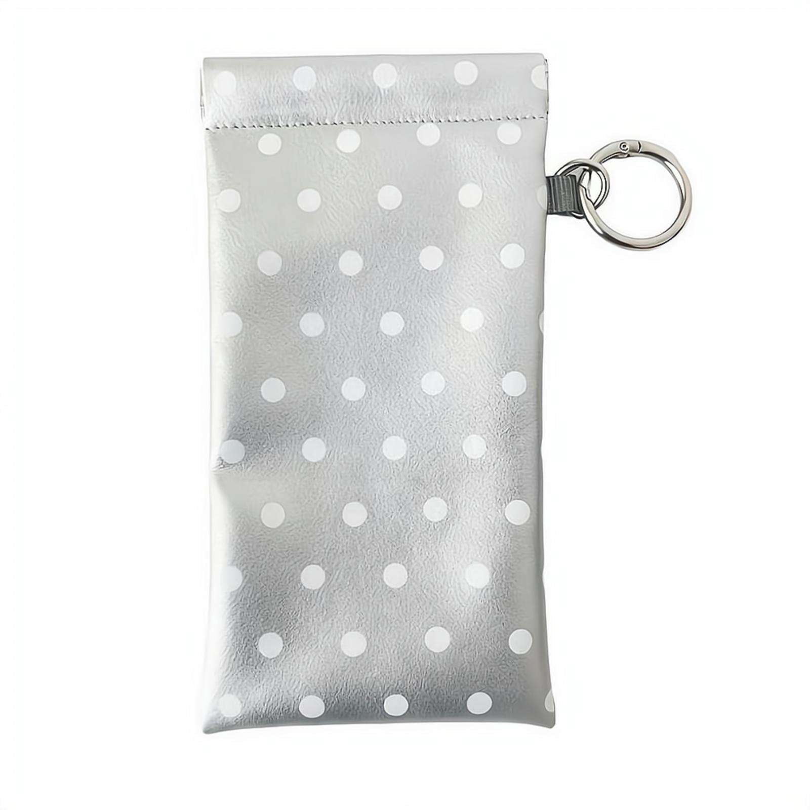 7.1"x3.7" PU Leather Glasses Case 2 Pack with Cleaning Cloth, Portable ...