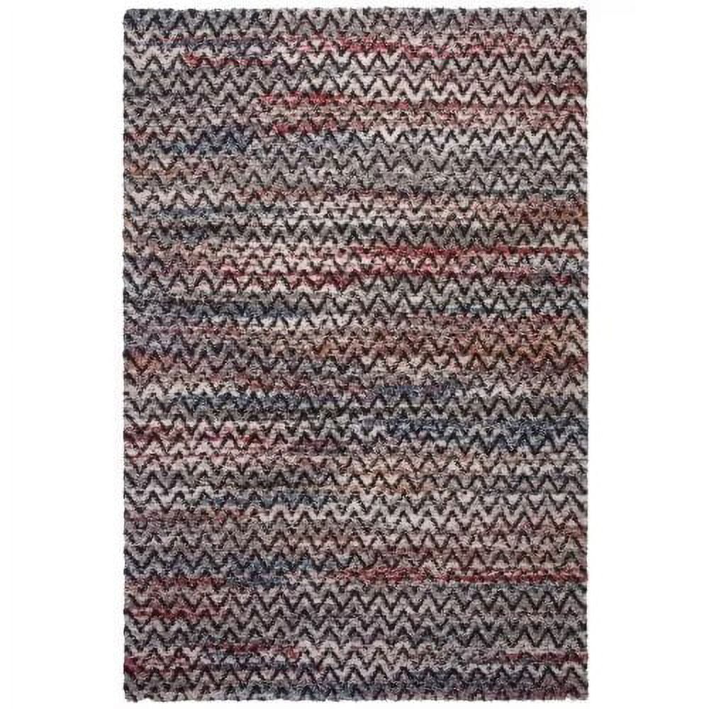 7'10"x10'10" Area Rug, Multi-color Rectangular Carpet with Durable Jute ...