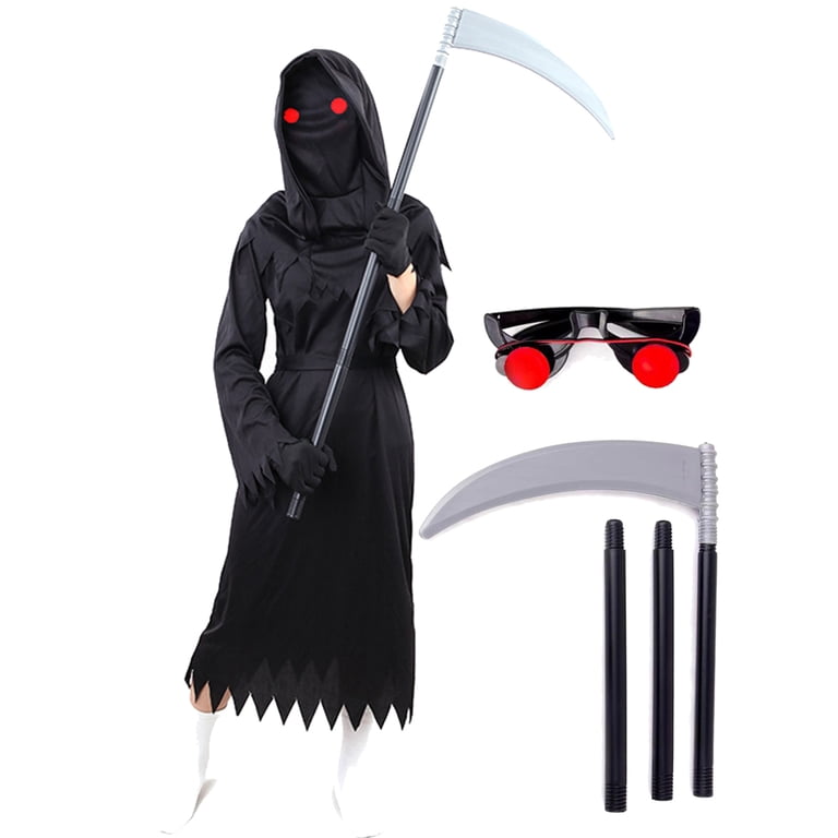 Grim Reaper Costume For Girls Grim Reaper Costume For Kids: Costume,