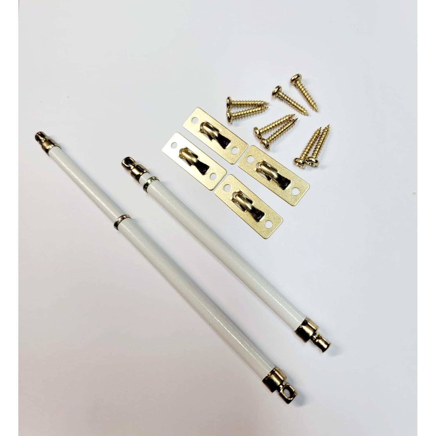 7"- 12" 5/16 SWIVEL END WHITE SASH CURTAIN RODS 2 PER PACK - Walmart.com